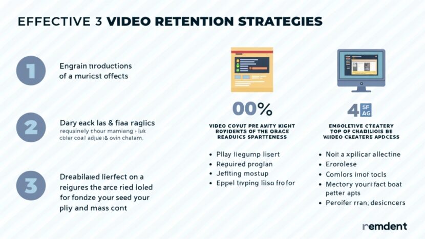 Video Retention Strategies to Boost Engagement Effectively